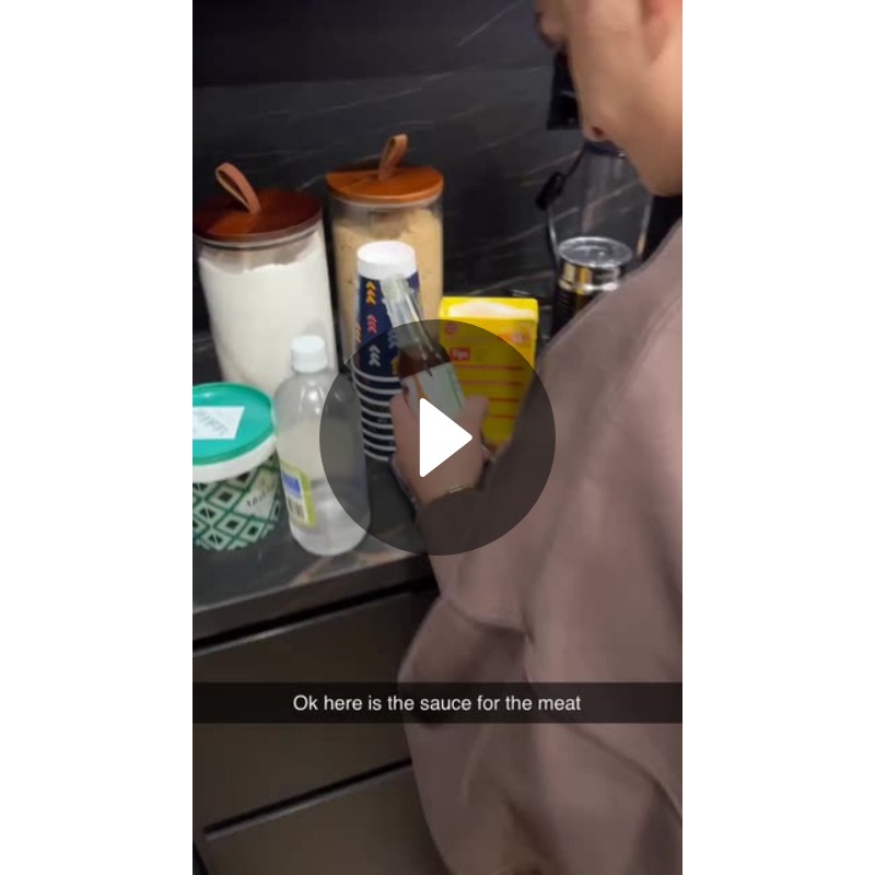 Ok here is the sauce for the meat | Spotlight on Snapchat