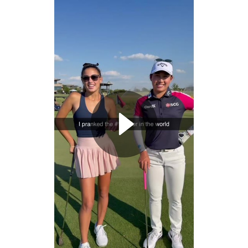Gabby Golf Girl's Hilarious Challenge: Caddy for a Day or Quit Golf ...