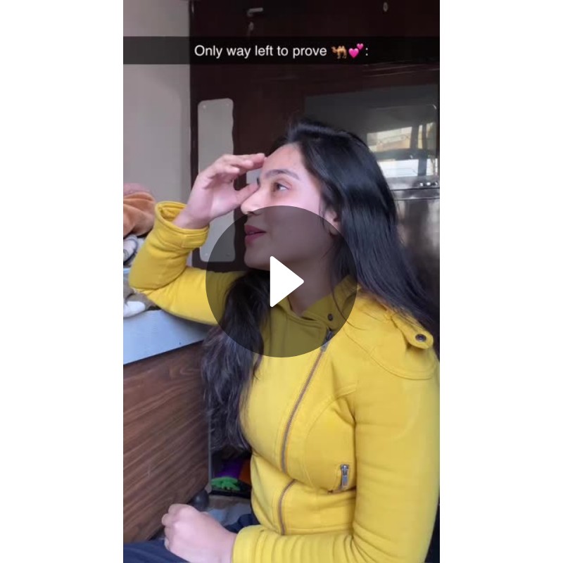 Only way left to prove 🐫💕: | Spotlight on Snapchat