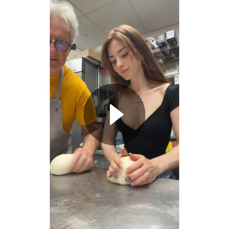 Giulia Bruno Shares Her Secret to Perfect Dough Kneading | Video by ...