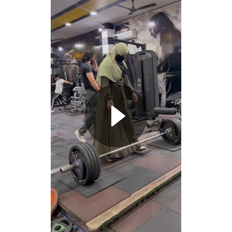 Toiba Naik's Powerful Deadlift Routine at the Gym | Video by Toiba Naik ...