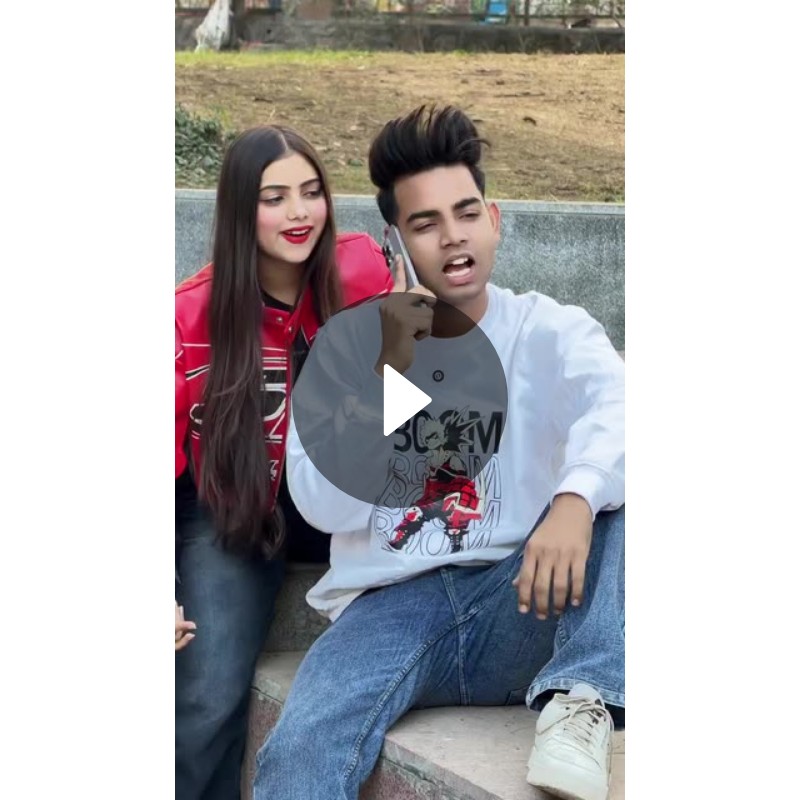 Playful moments between a cute couple. | Abid Nitisha (@abid_nitisha25 ...