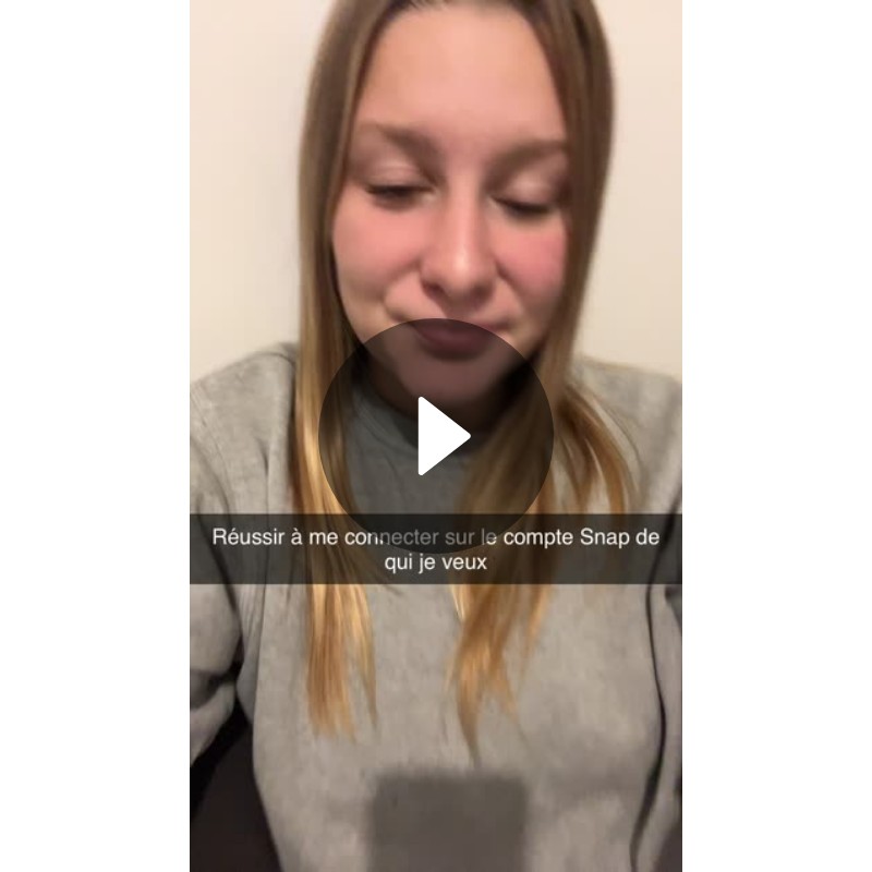 Réussir à me connecter sur le compte Snap de qui je veux | Spotlight on Snapchat