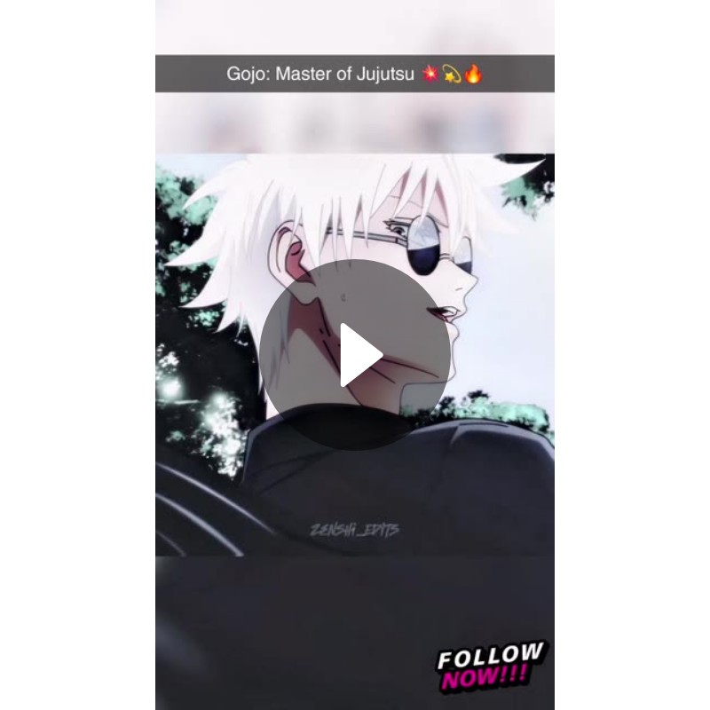 Gojo: Master of Jujutsu 💥💫🔥 | Spotlight on Snapchat