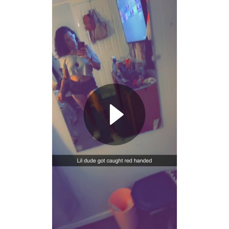 Lil dude got caught red handed | Spotlight on Snapchat
