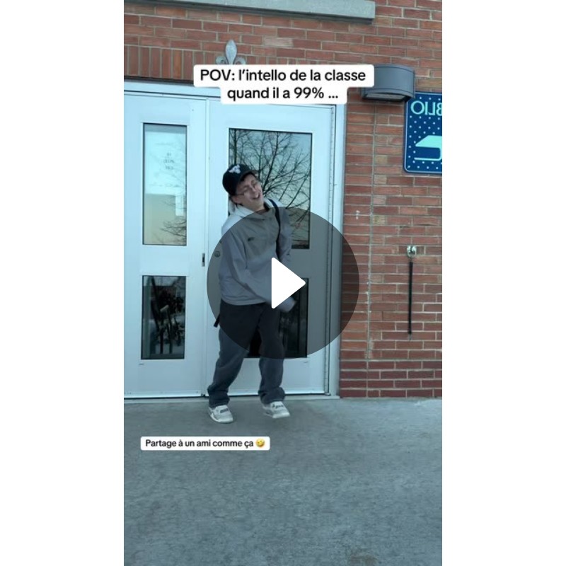 When You're the Class Brain & Get a 99%: POV Reaction | Video by DFR ...