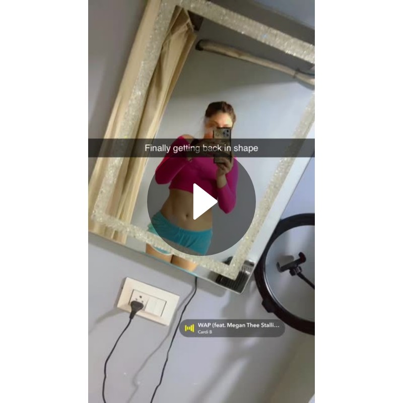 Finally getting back in shape | Spotlight on Snapchat