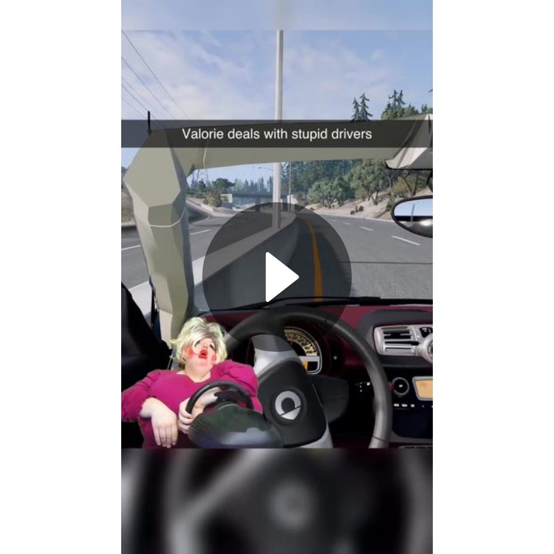 Valorie deals with stupid drivers | Spotlight on Snapchat