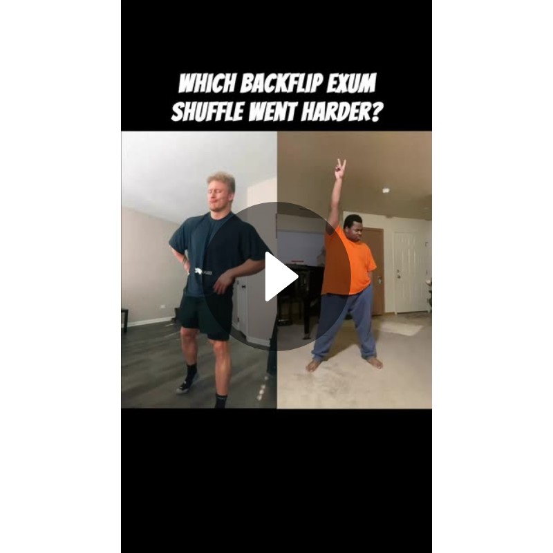 Which Backflip Exum Shuffle Went Harder? | Spotlight on Snapchat