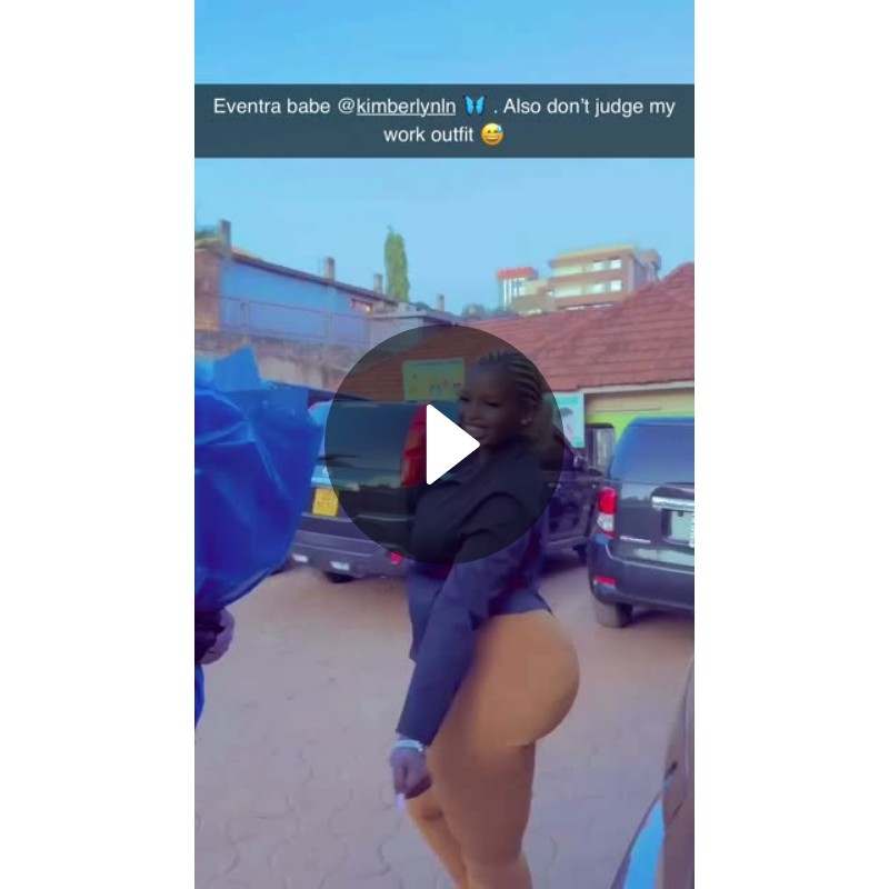 Eventra babe @kimberlynln 🦋 . Also don’t judge my work outfit 😅 | Spotlight on Snapchat