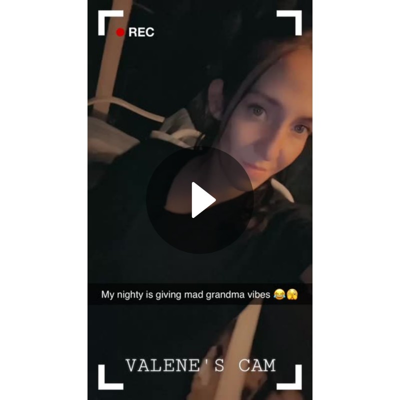 My nighty is giving mad grandma vibes 😂🫣 | Spotlight on Snapchat