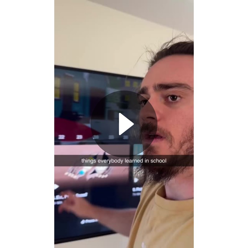 things everybody learned in school | Spotlight on Snapchat