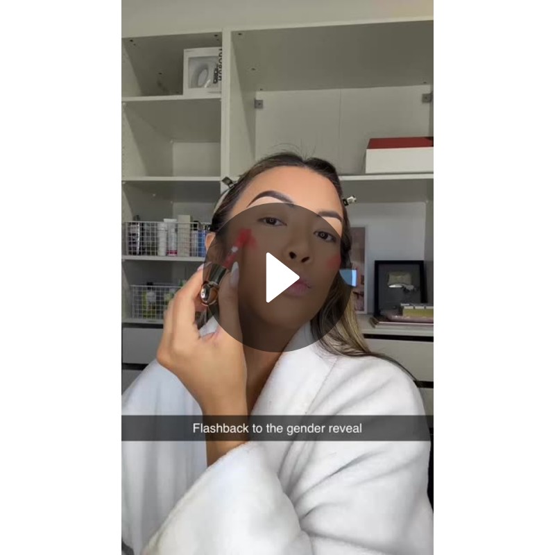 Flashback to the gender reveal | Spotlight on Snapchat