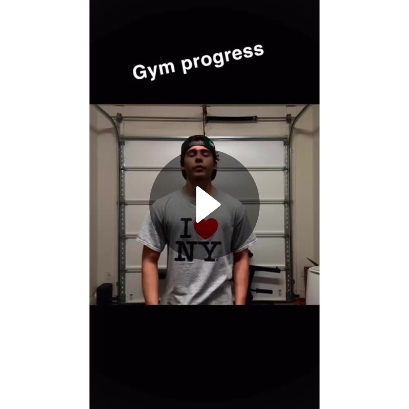 Gym progress | Spotlight on Snapchat