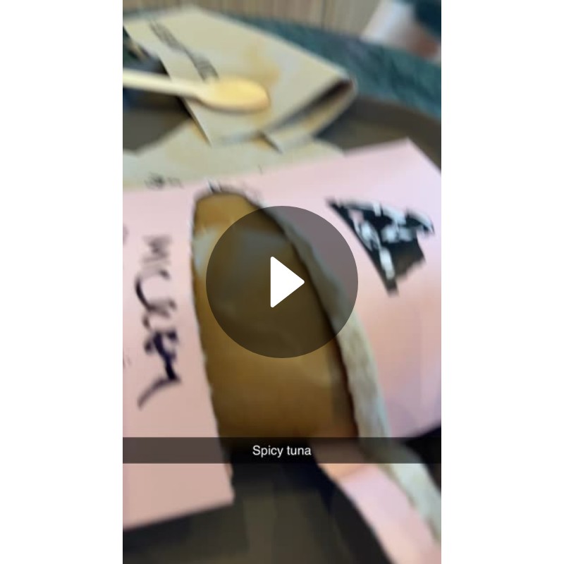 Spicy tuna | Spotlight on Snapchat