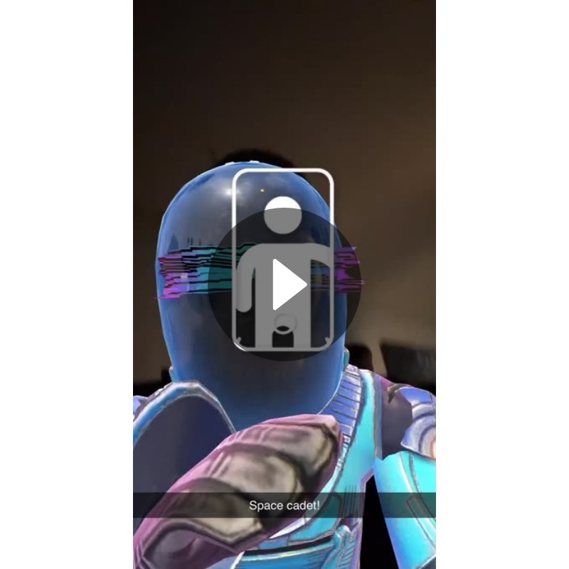 Space cadet! | Spotlight on Snapchat