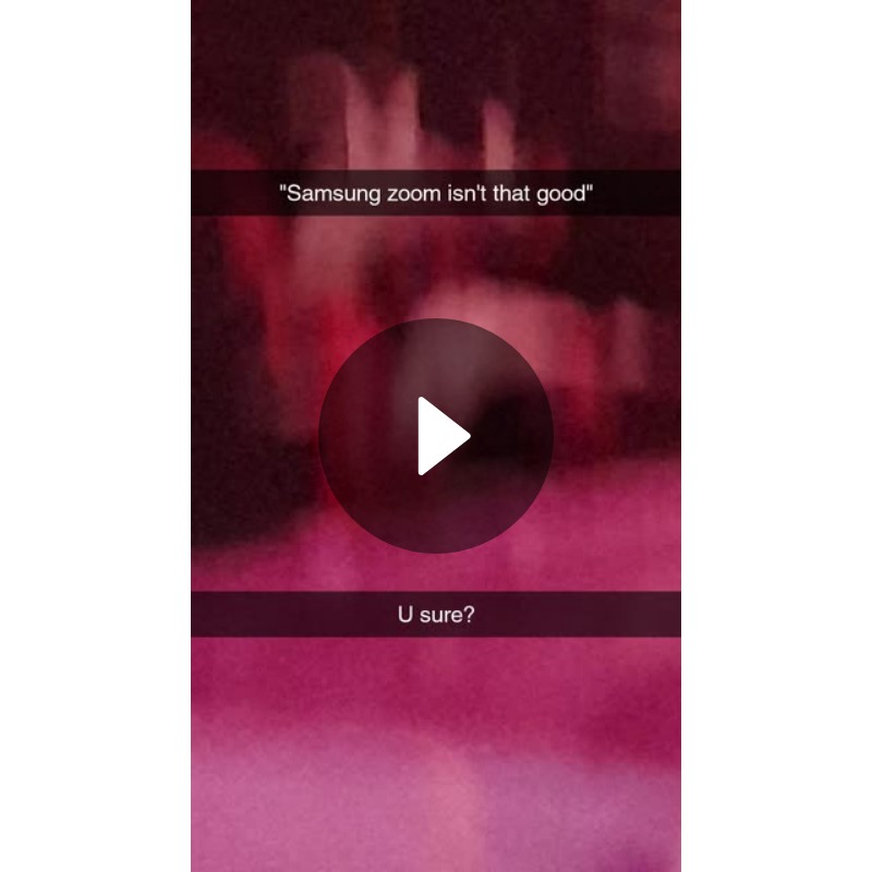 "Samsung zoom isn't that good" | U sure? | Spotlight on Snapchat