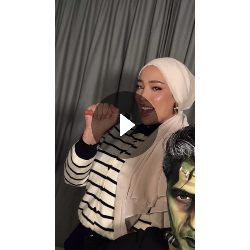 Frankenstein Makeup Tutorial & Fun Challenge with انس الشايب في دبي ...
