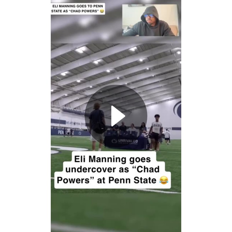 FOLLOW FOR MORE CONTENT! 🔥 | Eli Manning goes undercover as “Chad ...