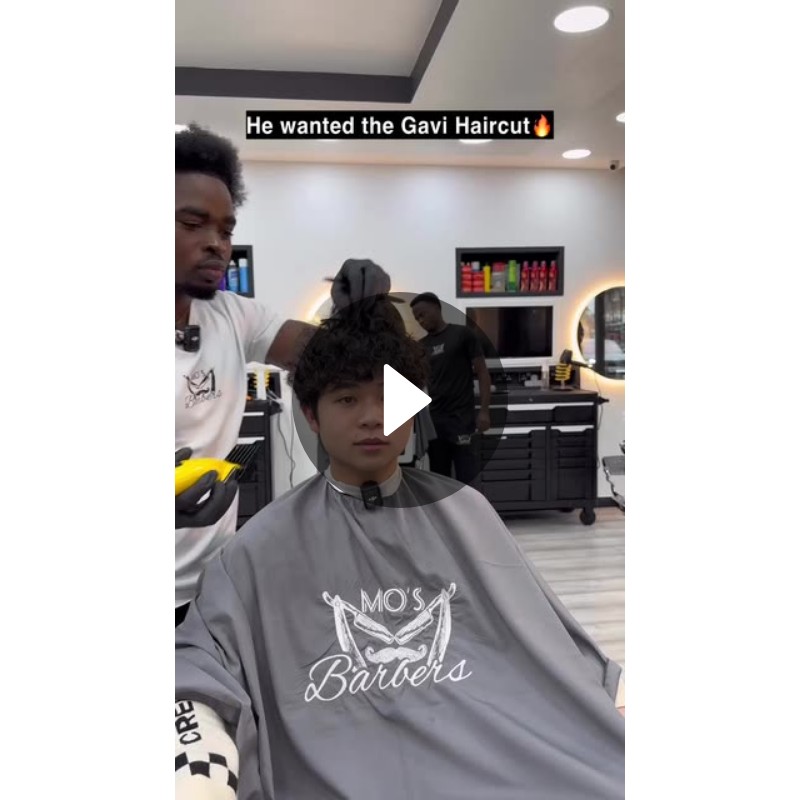 He wanted the Gavi Haircut🔥 | Spotlight on Snapchat