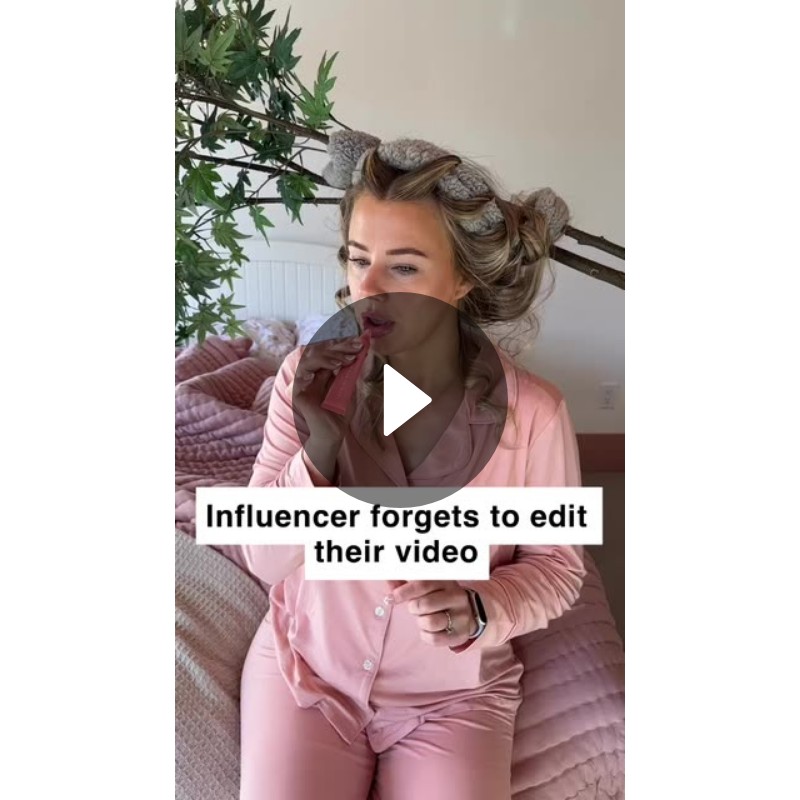 Influencer forgets to edit their video | Spotlight on Snapchat