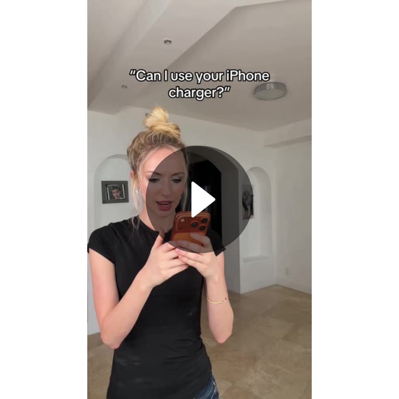 Natalie Reynolds' iPhone Charger Prank Will Make You Laugh! | Video by ...
