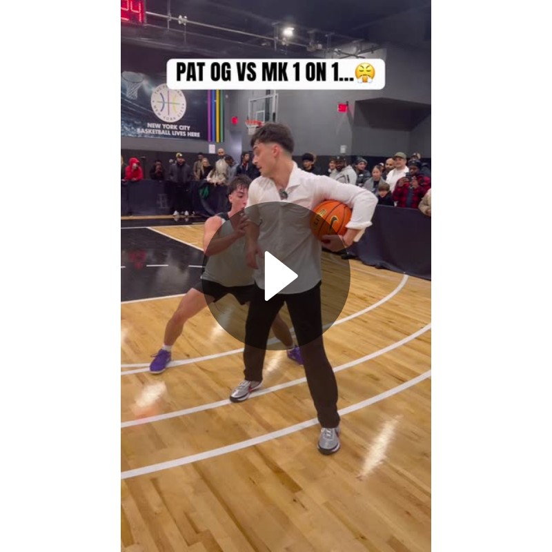 Pat OG's 1v1 Basketball Showdown: Skill, Trash Talk, and a Fall ...