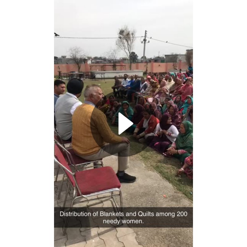 Distribution of Blankets and Quilts among 200 needy women. | Spotlight ...