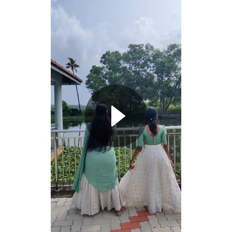 Rejani's Graceful Dance in Traditional Attire by the Water | Rejani ...