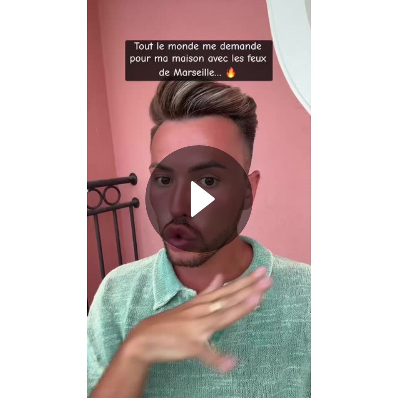 Tout le monde me demande pour ma maison avec les feux de Marseille… 🔥 ...