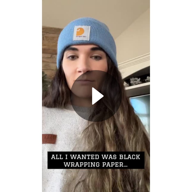 all i wanted was black wrapping paper… | Spotlight on Snapchat