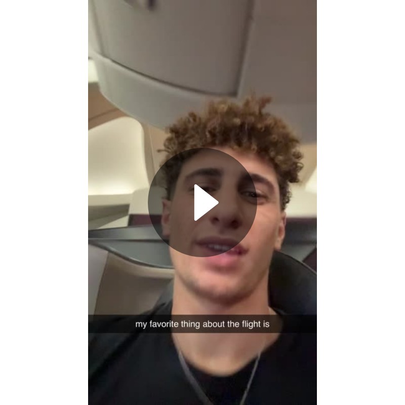 my favorite thing about the flight is | Spotlight on Snapchat
