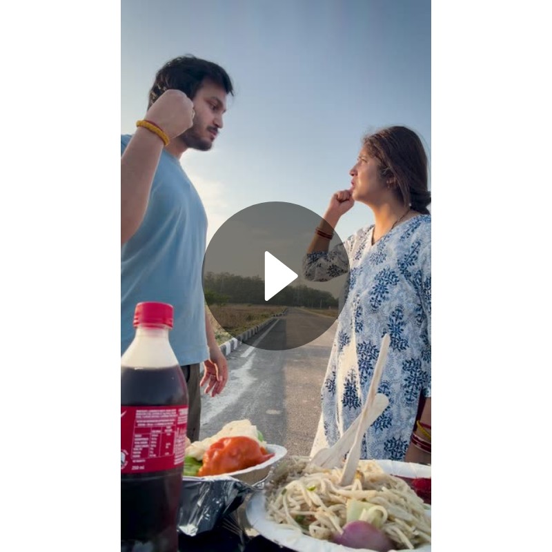 Rupali Bamola's Fun Roadside Food Challenge! | Video by Rupali Bamola ...