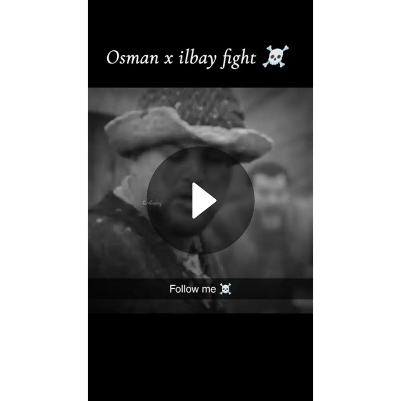 Osman x ilbay fight ☠️ | Follow me ☠️ | Spotlight on Snapchat