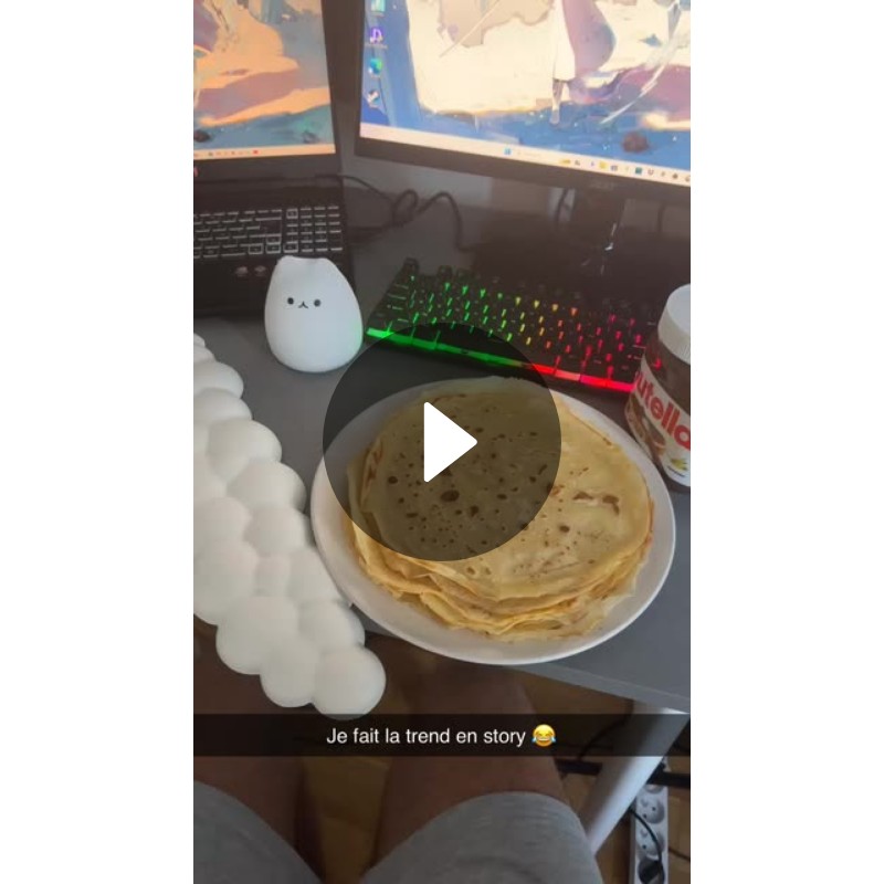 Je fait la trend en story 😂 | Spotlight on Snapchat