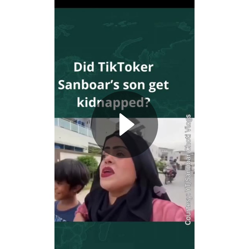 TikTok Star Sanobar Choti Vlogs: A Mother's Search for Her Son | Video ...