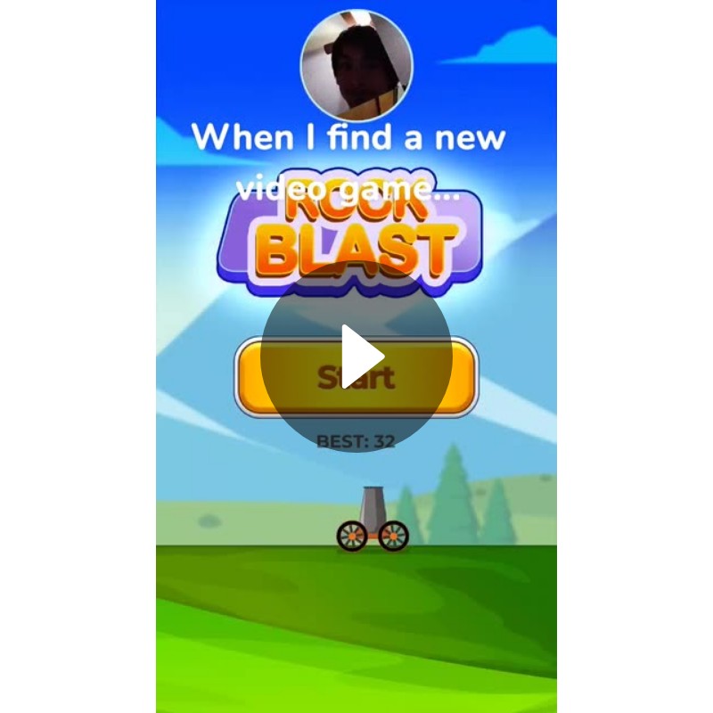 When I find a new video game... | Spotlight on Snapchat