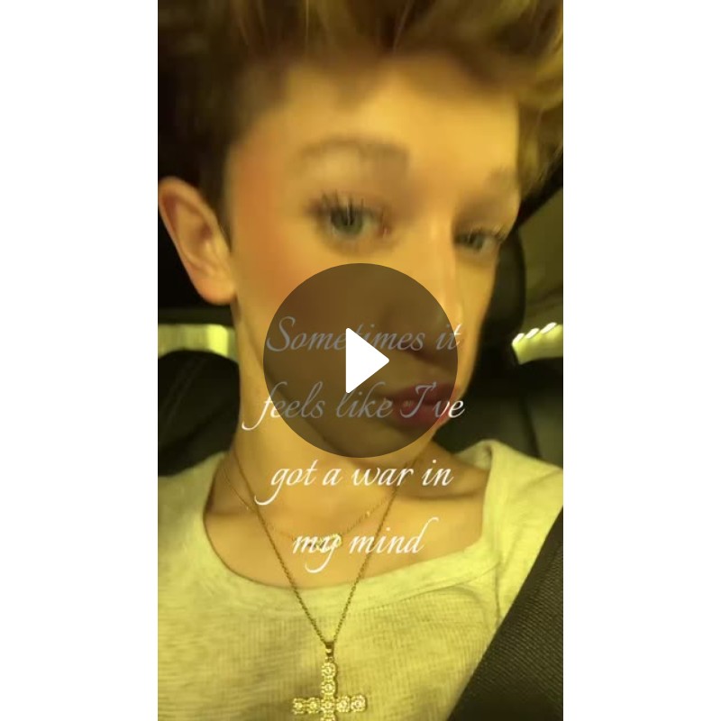 Levi Shares Inner Thoughts in Car Selfie with 'War in My Mind' Text ...