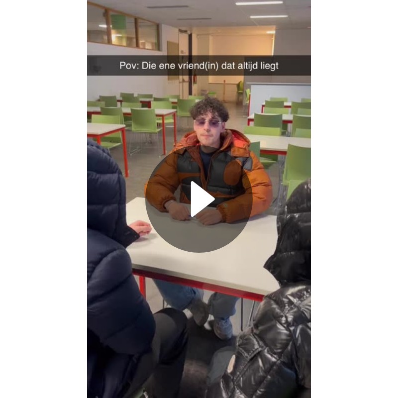 Pov: Die ene vriend(in) dat altijd liegt | Spotlight on Snapchat