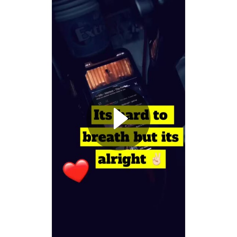 Its hard to breath but its alright 🏻 | Spotlight on Snapchat