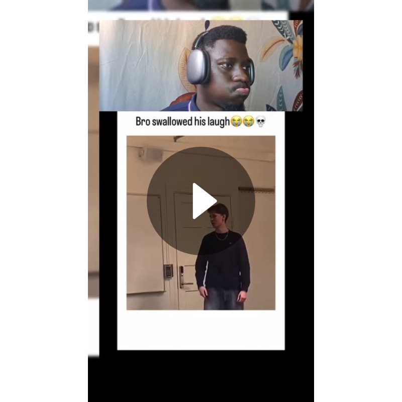 Funny moment of someone holding back laughter. | OG EX DATRz ...