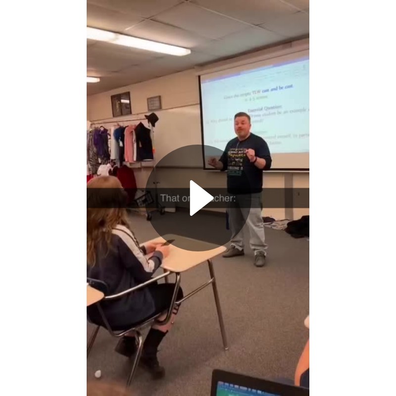 That one teacher: | Spotlight on Snapchat