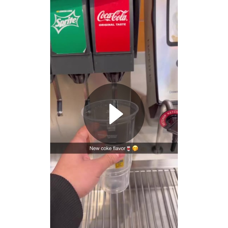 New coke flavor🥤🤭 | Spotlight on Snapchat