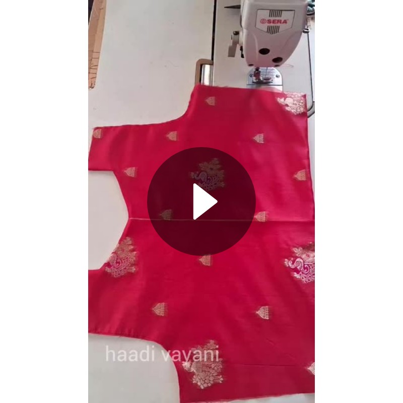 Anjuu's Haadi Vyani Blouse Design Tutorial | Video by Anjuu (@anjali ...
