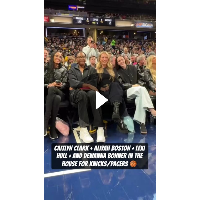 CAITLYN CLARK + ALIYAH BOSTON + LEXI HULL + AND DEWANNA BONNER IN THE ...