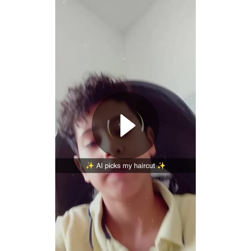 AI picks my haircut | Spotlight on Snapchat